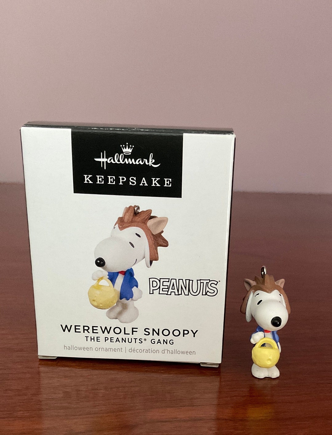 Hallmark Werewolf Snoopy Miniature Halloween - Etsy