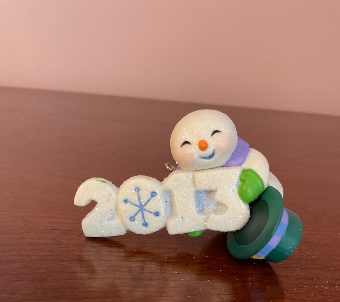 Hallmark Frosty Fun Decade 2013 - Etsy