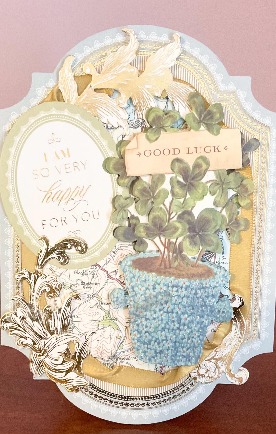 Congratulations Card Handmade 3 Dimensional - Etsy