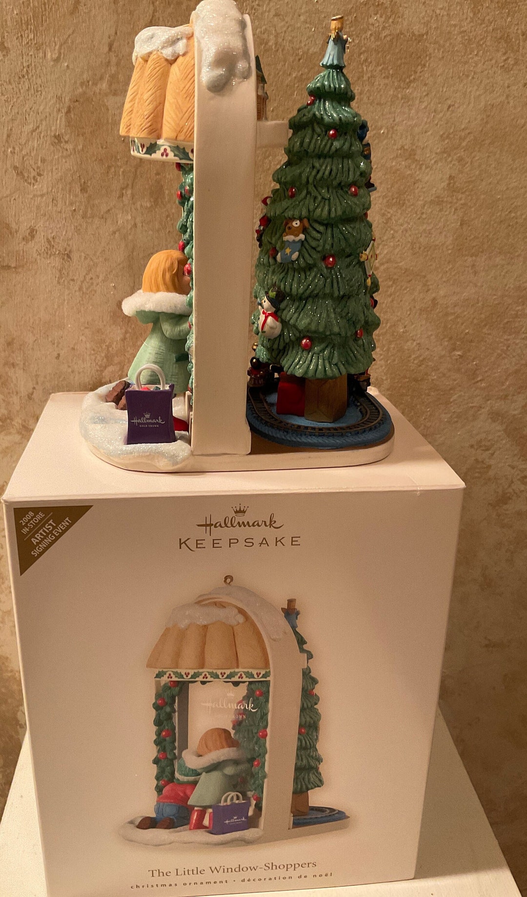 Hallmark Signed the Little Window-shoppers 2008 - Etsy