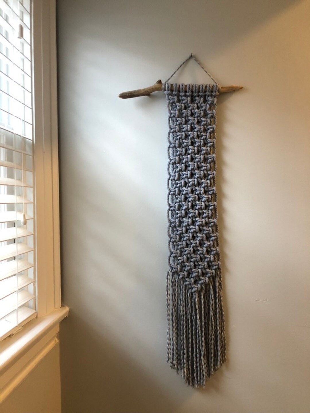 Hand Dyed Macrame Wall Hanging - Etsy