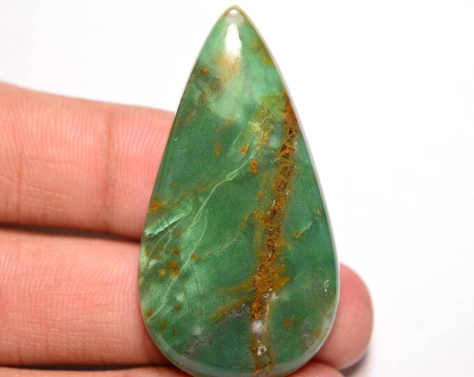 Gary Green Jasper Cabochon...larsonite Cabochon...pear Cabochon ...
