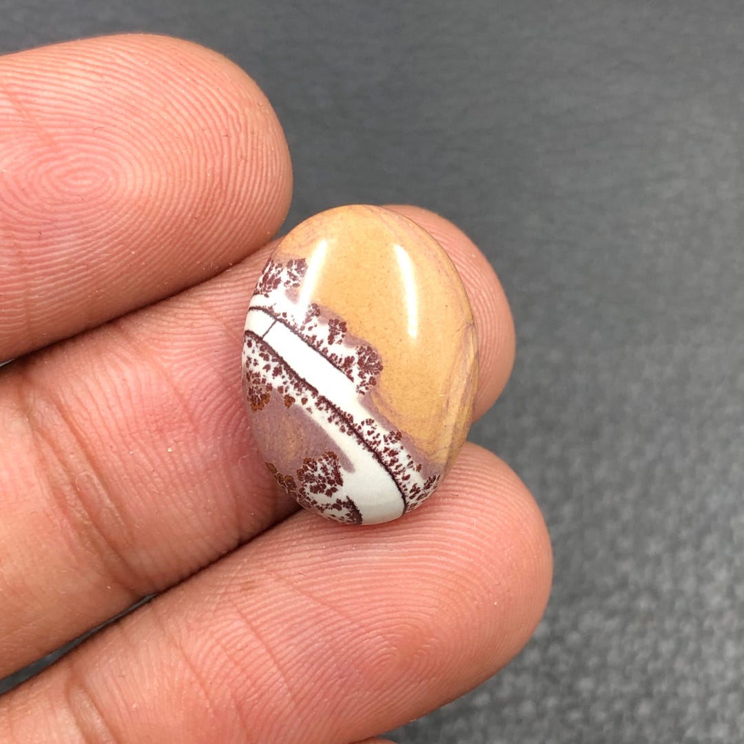 Sonora Dendritic Rhyolite Cabochon... Oval Cabochon...18x13x4 Mm...8 ...