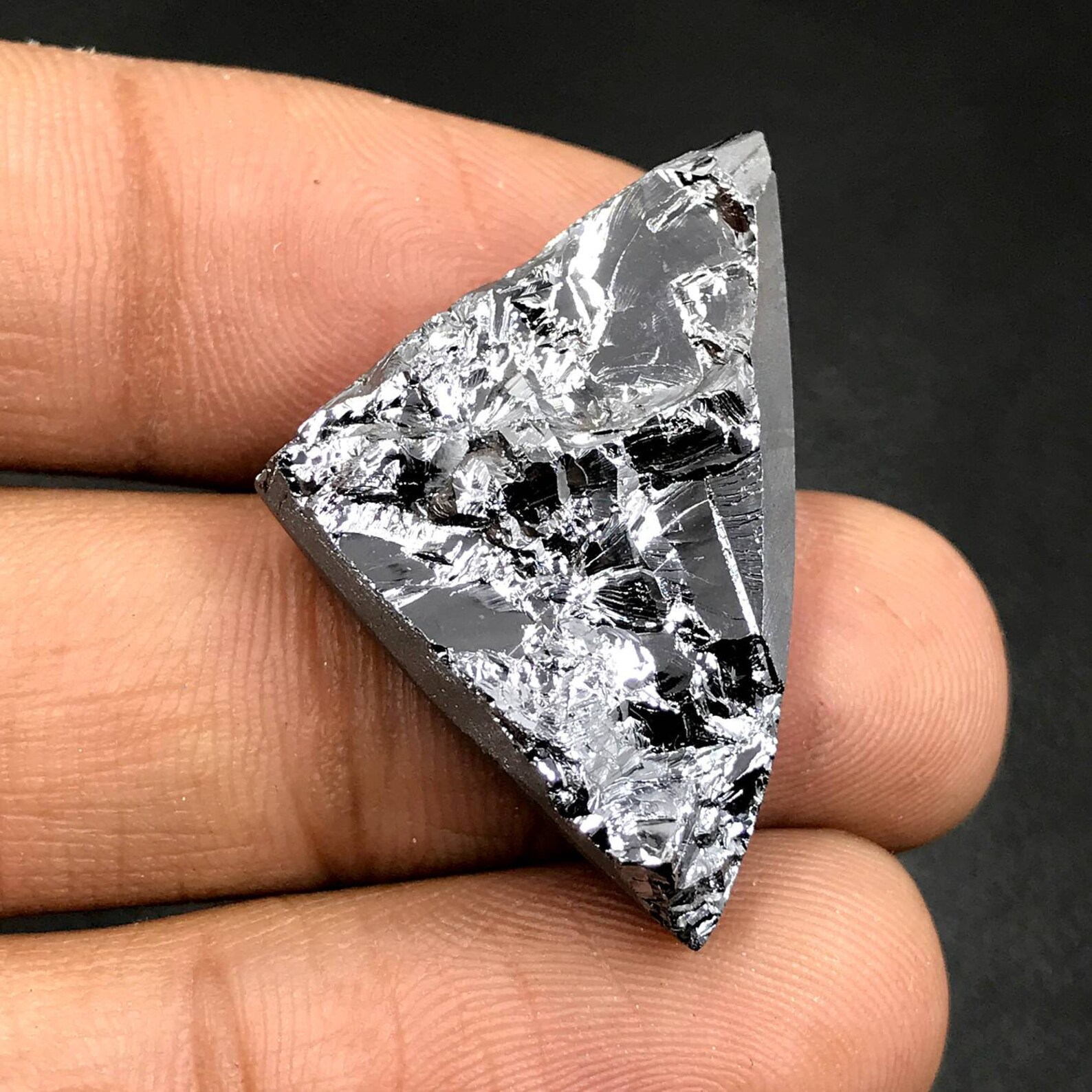 Terahertz Stone Cabochon.. Silicon Elite Shungite Cabochon...freeform ...