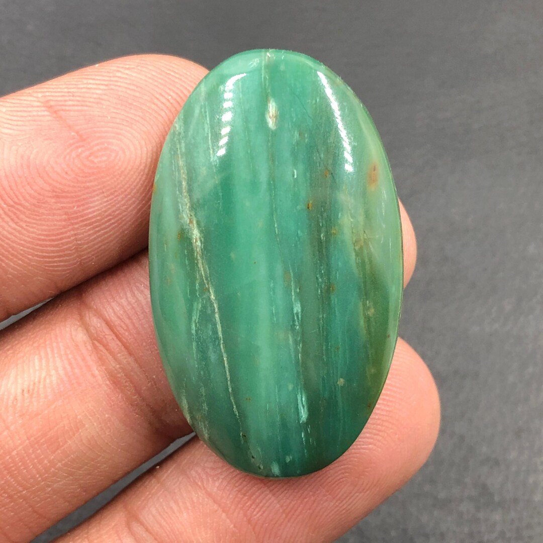 Gary Green Jasper Cabochon...larsonite Jasper Cabochon...oval Cabochon ...