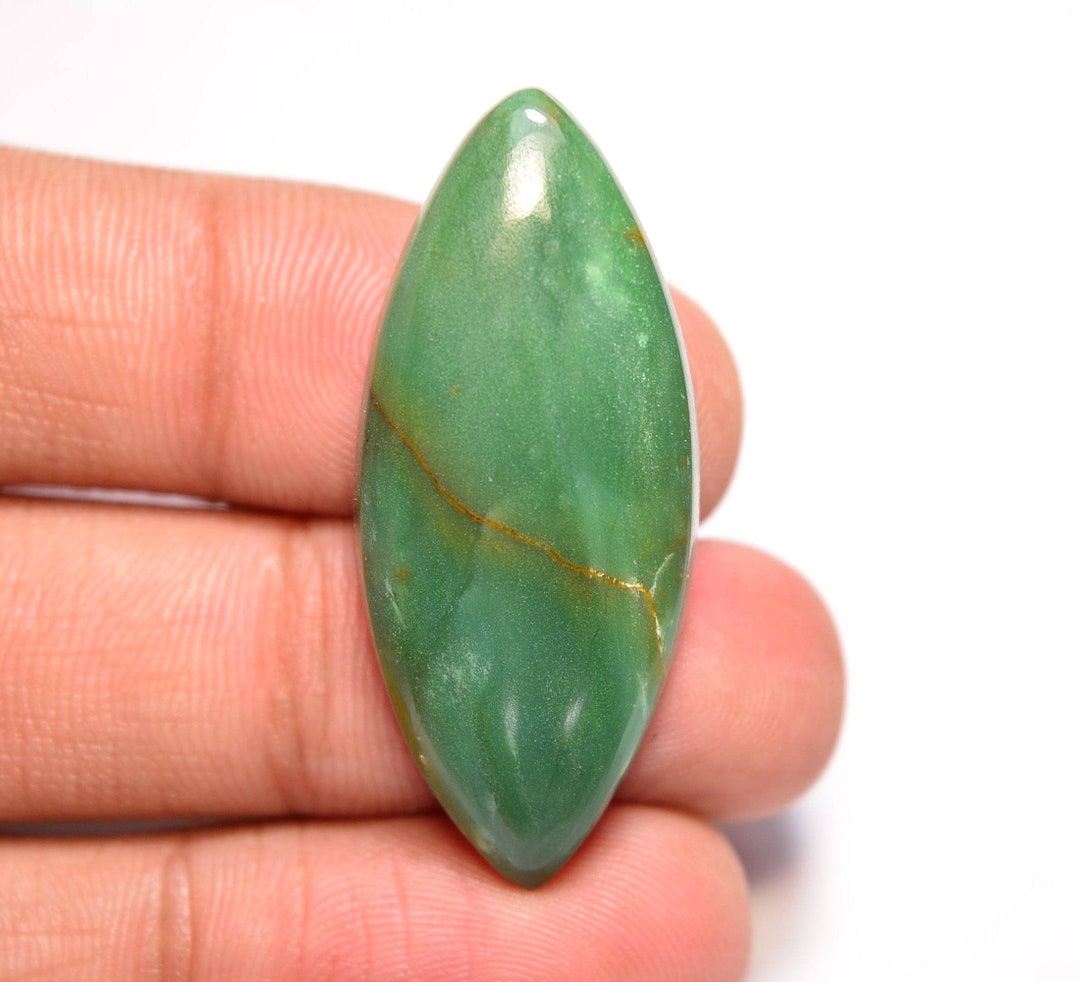 Gary Green Jasper Cabochon...larsonite Cabochon...marquise Cabochon ...