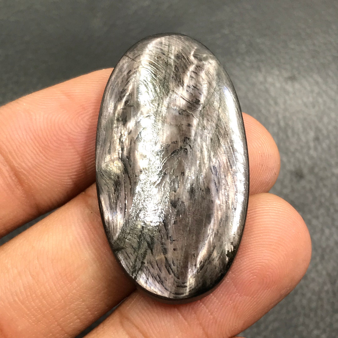 Hypersthene Cabochon...oval Cabochon...38x21x5 Mm...49 Cts...am1051 - Etsy