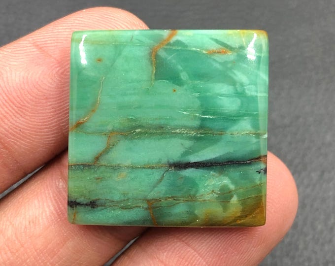 Gary Green Jasper Cabochon...larsonite Jasper Cabochon...cushion ...