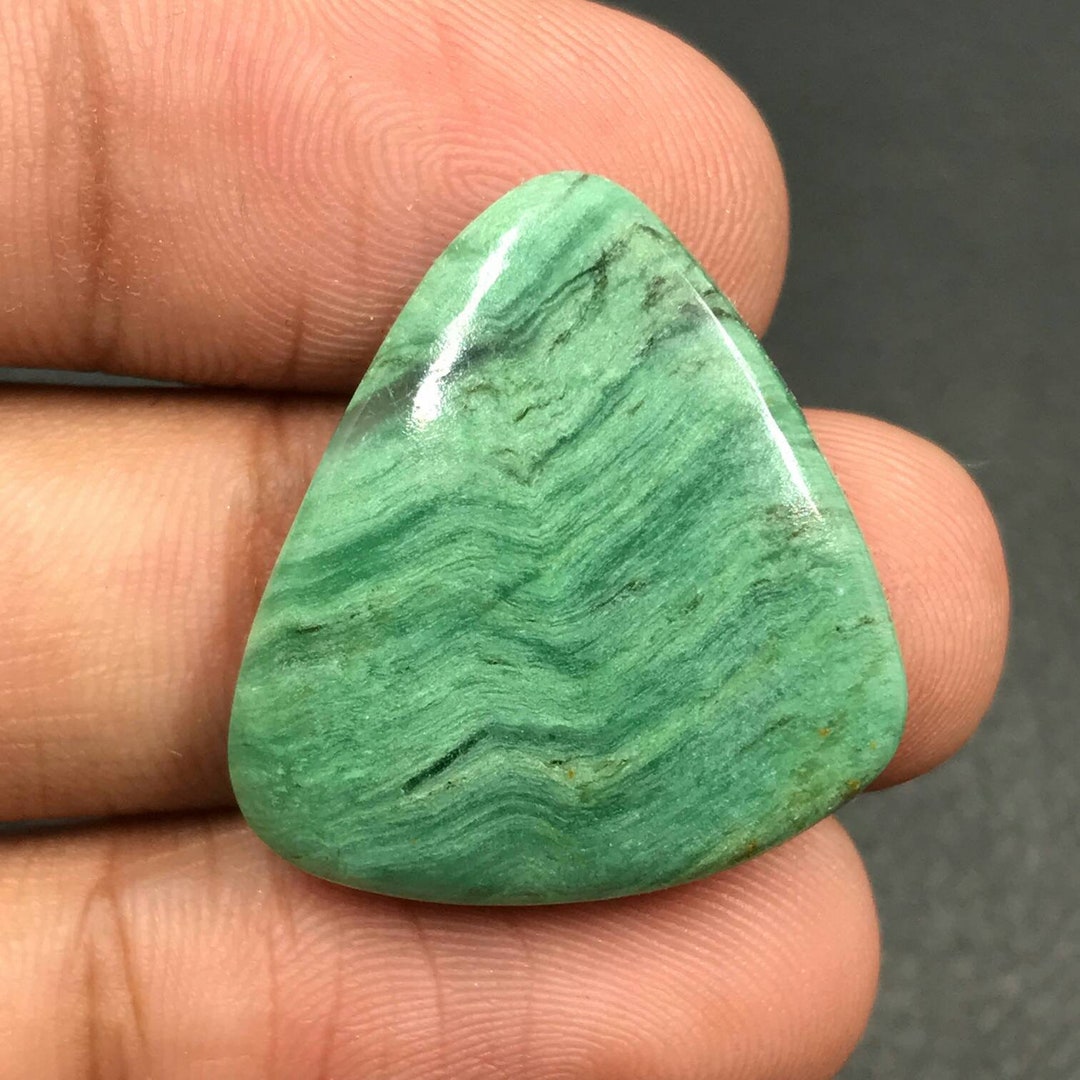 Gary Green Jasper Cabochon...larsonite Cabochon... Freeform Cabochon ...