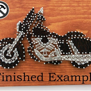 String Art Harley Davidson - Etsy