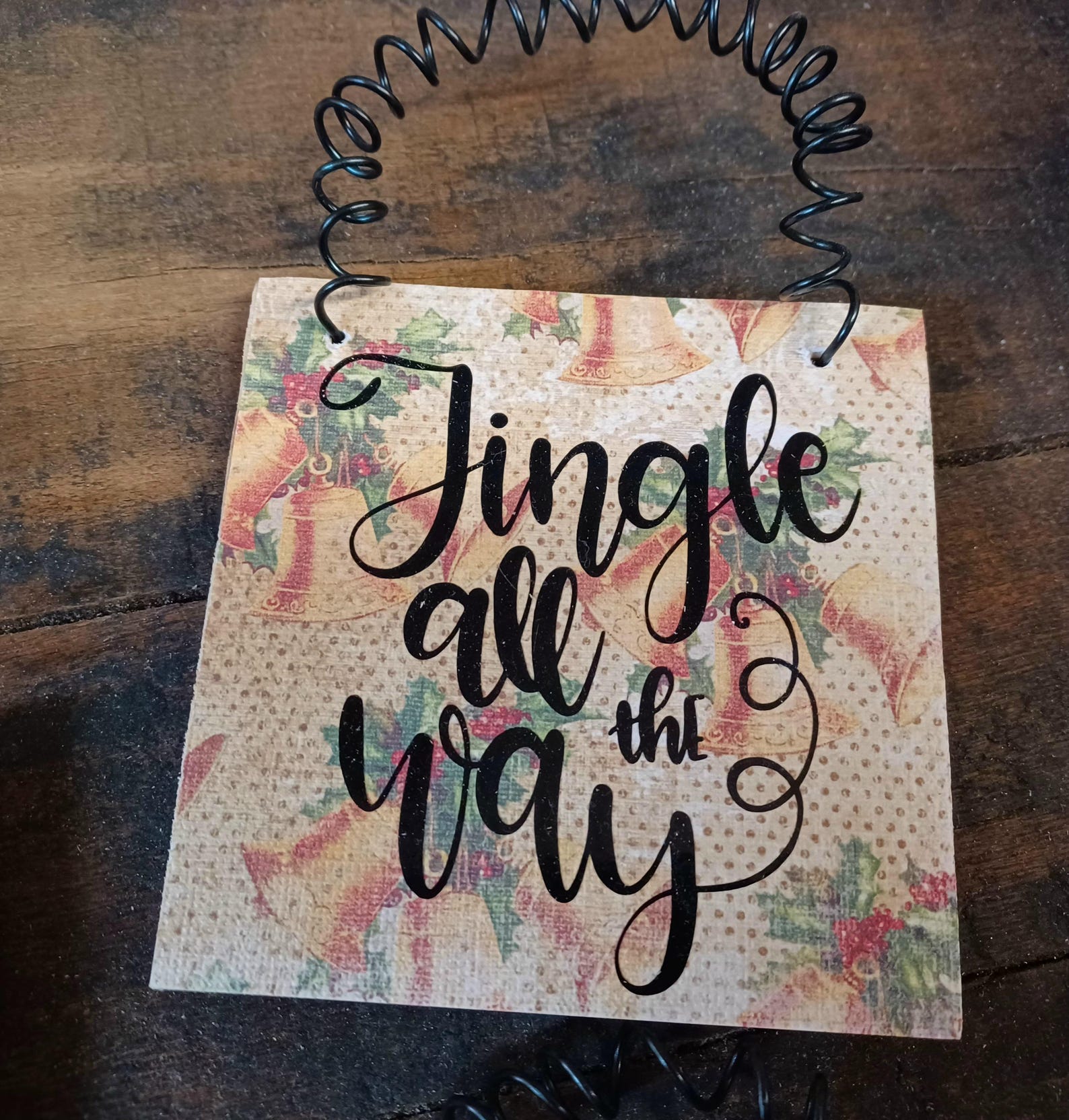 Christmas Small Hanging Wood Signs - Etsy