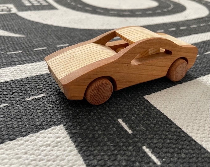 Wooden Car Small Wooden Toy Car Eco Toy Toddler Gift - Etsy