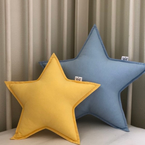 Star Pillow - Etsy