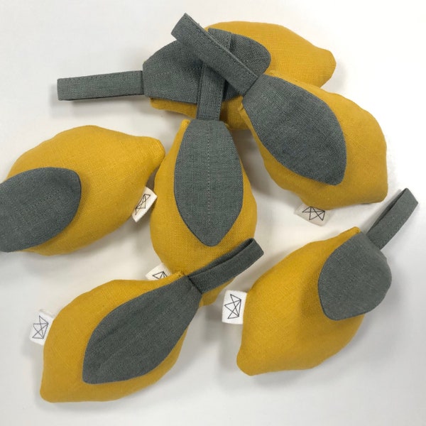 Lemon Baby Toy - Etsy