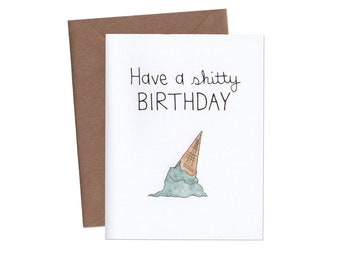 Shitty Birthday - Etsy