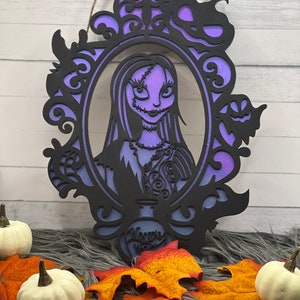 Spooky Sally Sign Leaner Door Hanger - Etsy