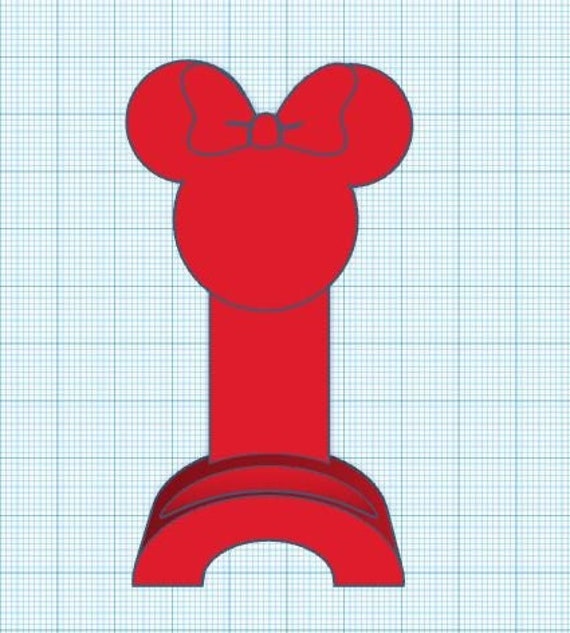 STL File for 3D Printing Minnie Inspire Loungefly Display - Etsy