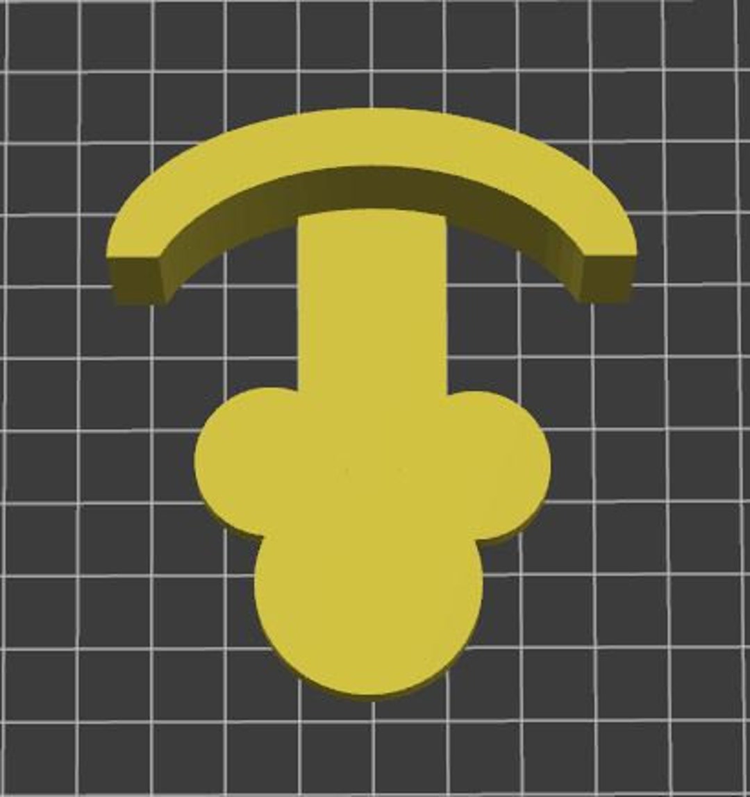 STL File for 3D Printing -- Minnie Inspired Ear Headband Display ...