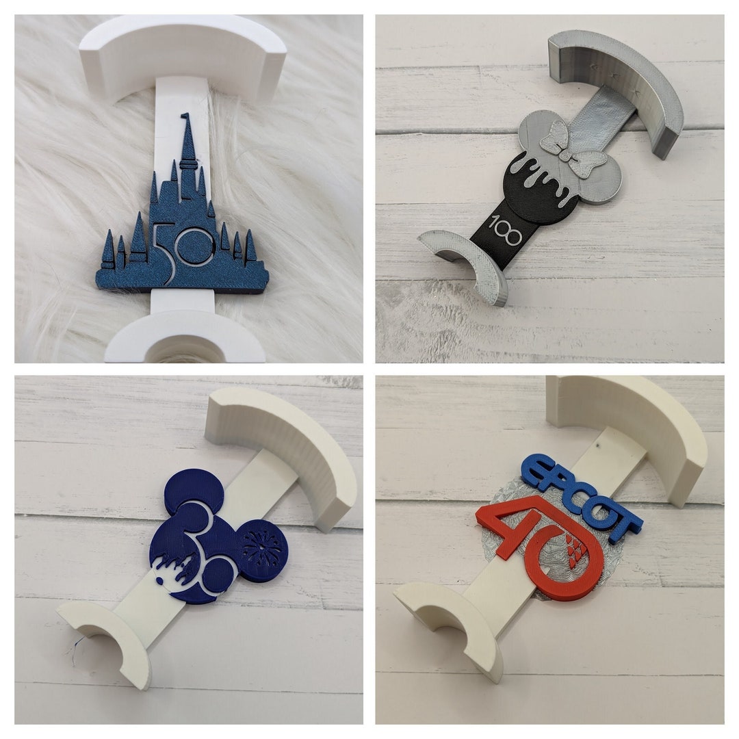 Disney Anniversary Celebrations 3D Printed - Disney Inspired Ear ...