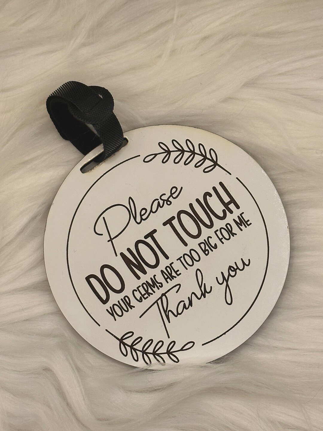 Please Do Not Touch Baby Tag | Car Seat Tag | Stroller Tag | Diaper Bag ...