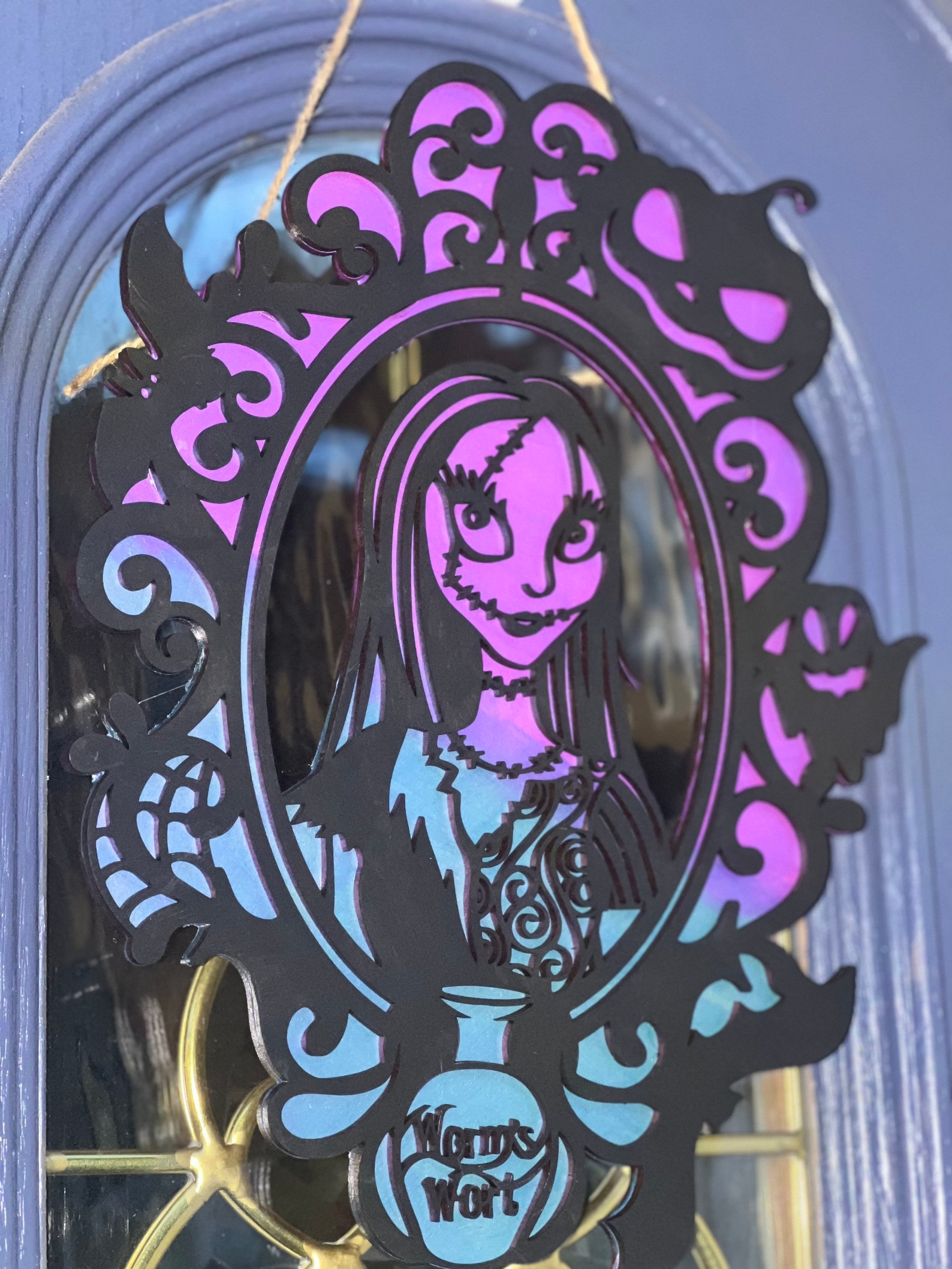 Spooky Sally Sign Leaner Door Hanger - Etsy