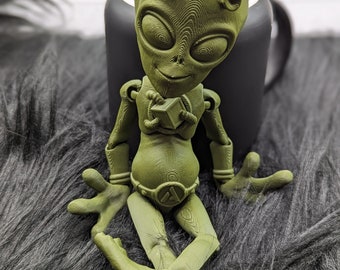 Alien Flexi - Etsy