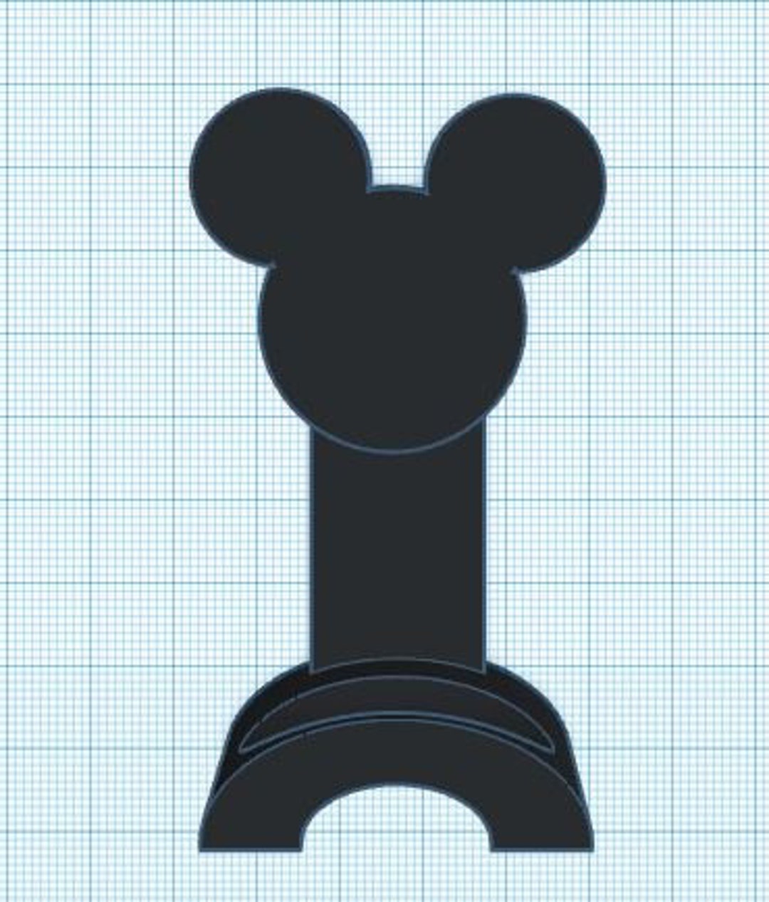 STL File for 3D Printing -- Minnie Inspire Loungefly Display -- Mickey ...