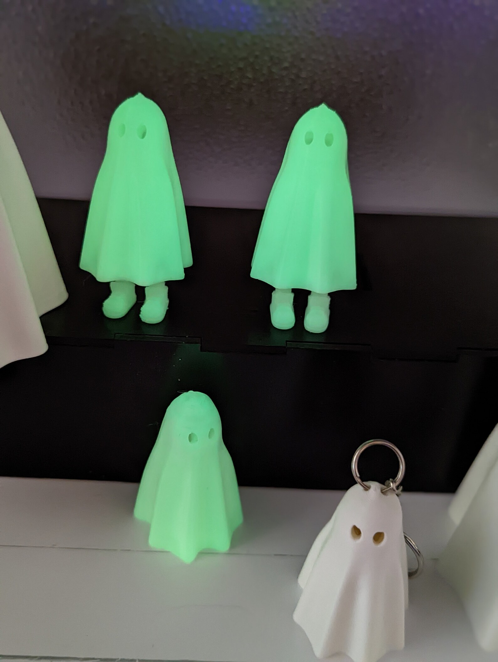 Cute Ghost With Legs Zou Ghost 3D Printed Ghost - Etsy