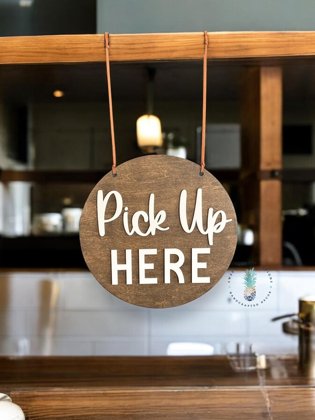 2D Bake Shop Order Here Signs, Two Layer Pastry Coffee Shop Decor, Pick ...