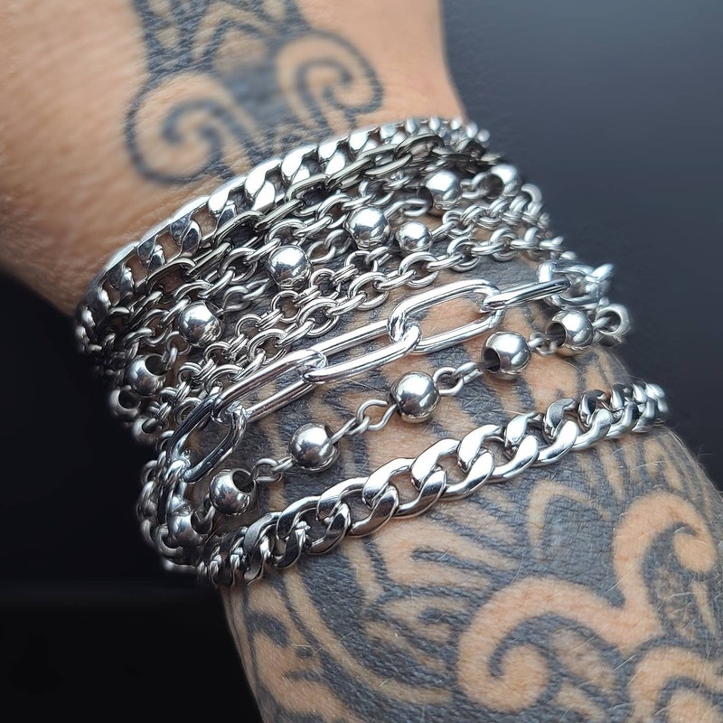 Punk Bracelet - Etsy