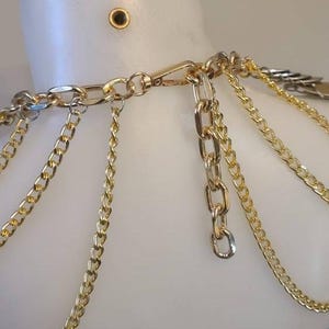 Gold Scalemail Fae Fantasy Shoulder Armor: Dragon Scale Viking Gala ...