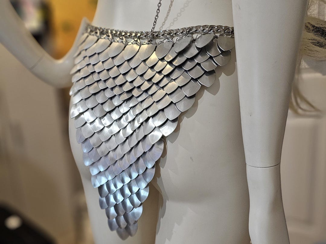 Dragon Rider Scale Scalemail Cosplay Costume, Viking, Fairy Chainmail ...