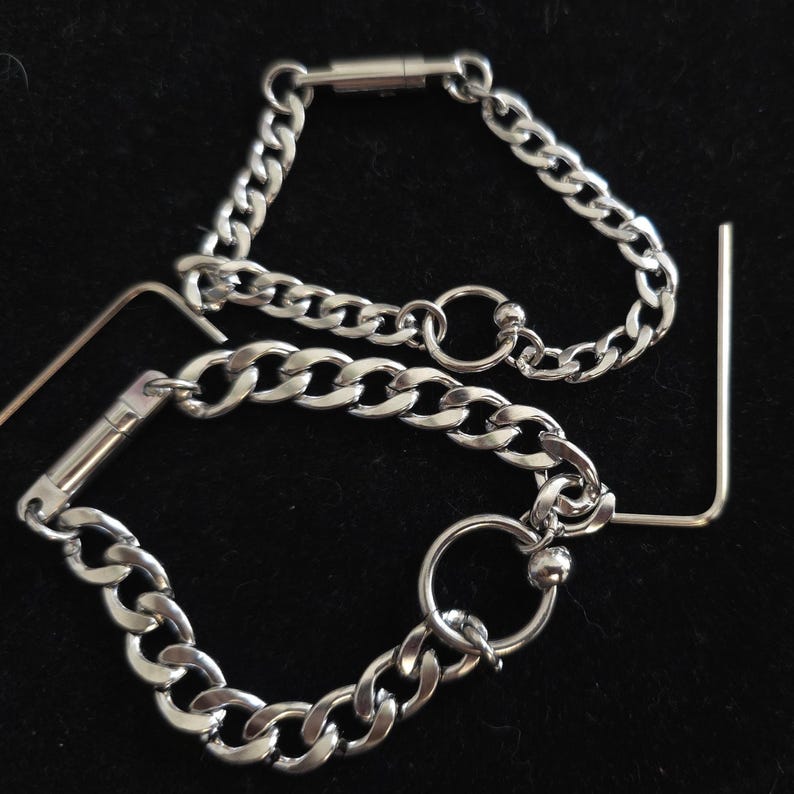Discreet Locking Permanent Day Collar Bracelet His & Hers | Intimate ...