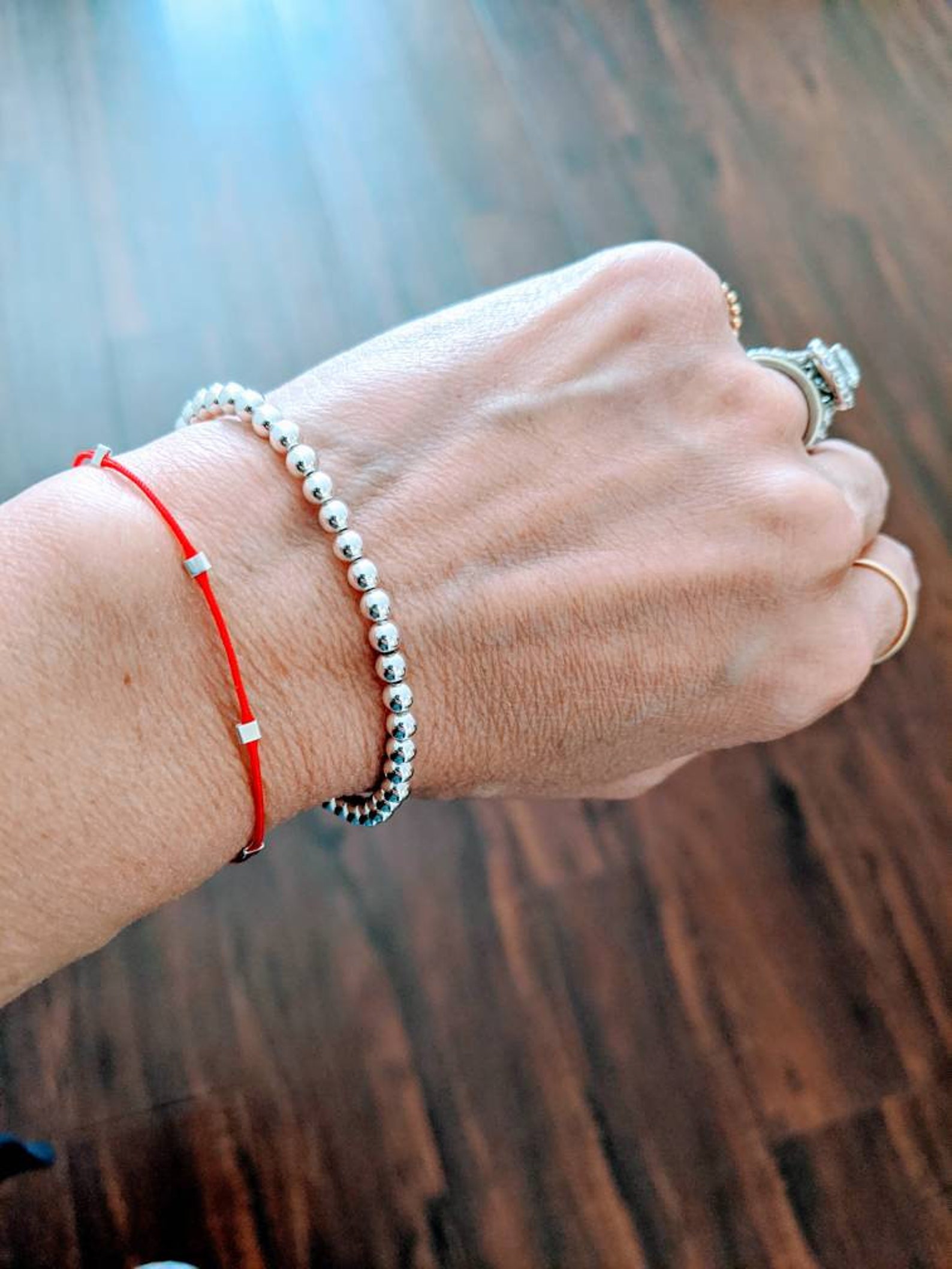 Good Luck Red String Minimalist Dainty Bracelet - Etsy