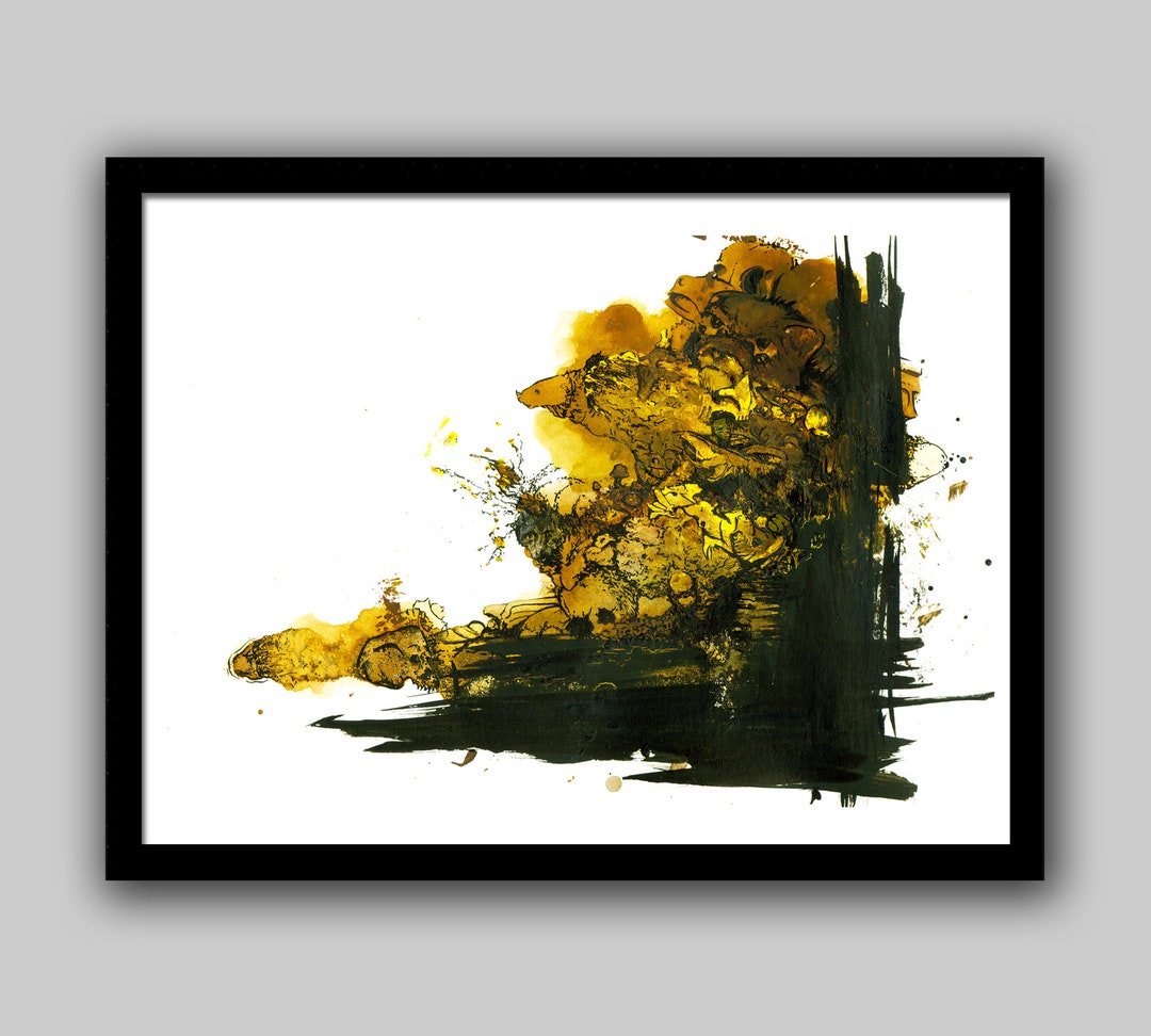Ink Blot Test One - Giclée Fine Art Print | by Mark Carson | Watercolor ...