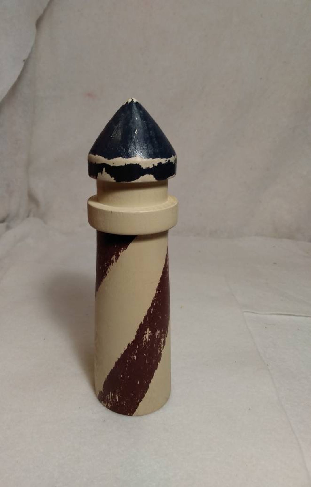 Wooden Lighthouse, Rustic Lighthouse, Bathroom Lighthouse, Bathroom ...