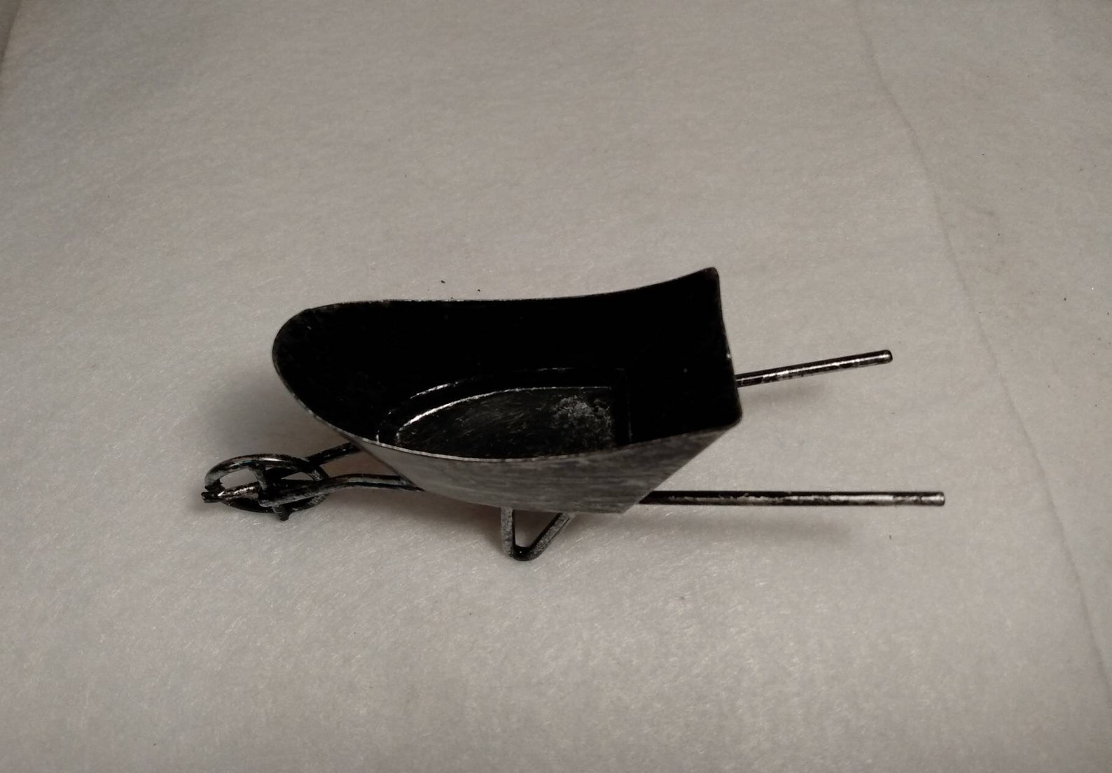 Wheelbarrow Metal Wheelbarrow Miniature Wheelbarrow - Etsy