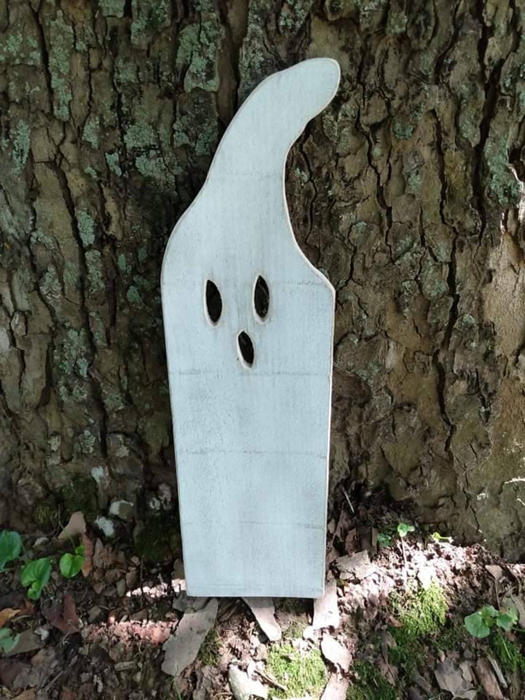Ghost, Wooden Ghost, Halloween Decorations, Halloween Ghost, Wooden ...