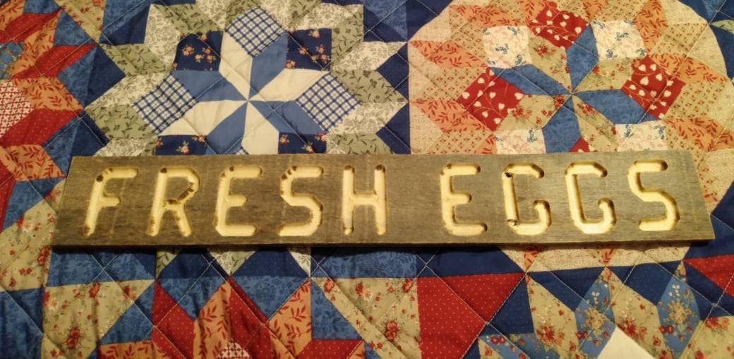 Fresh Eggs Sign Fresh Eggs Wooden Sign Chicken Coop Signs - Etsy