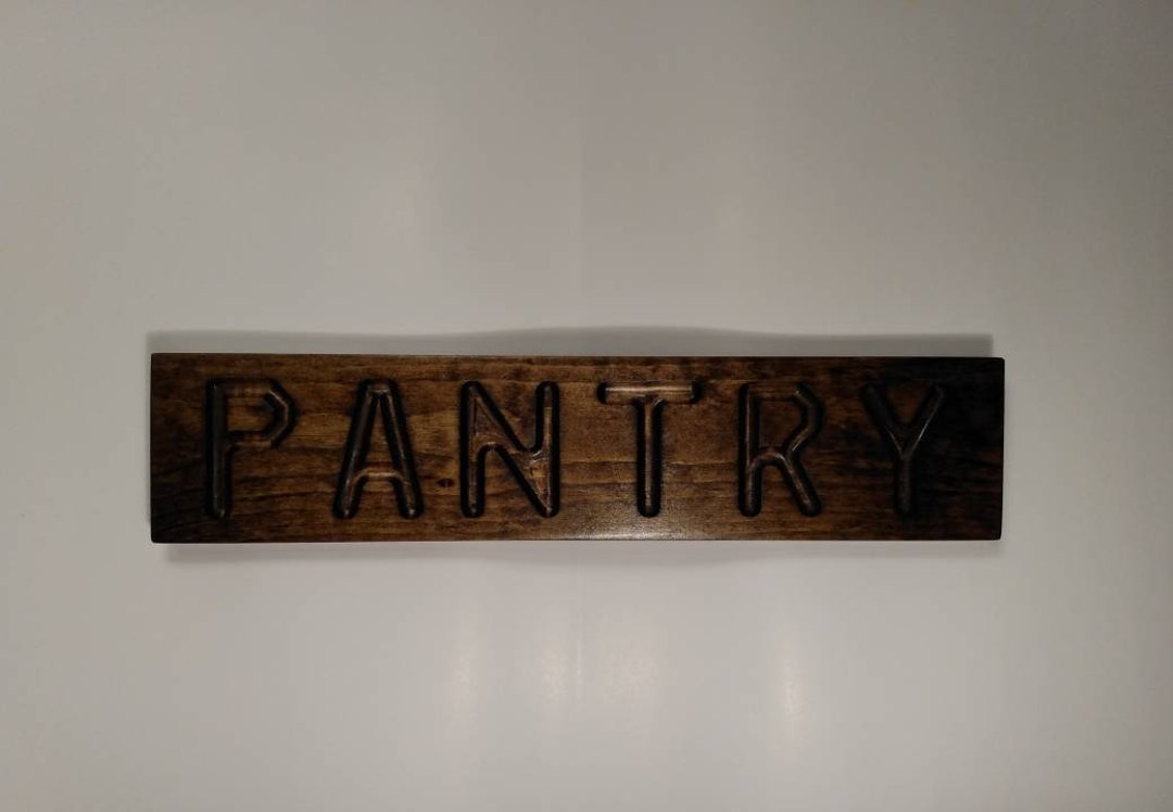 Pantry, Pantry Signs, Kitchen Signs, Wooden Signs, Wooden Pantry Signs ...