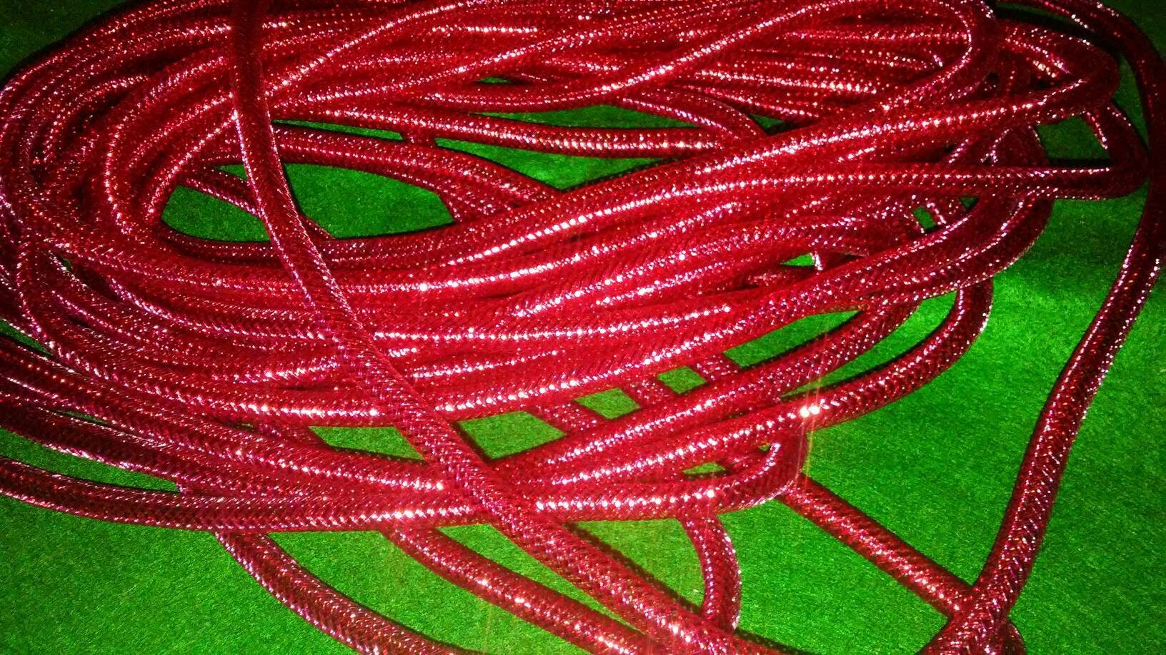 36ft Red Mesh Tube, Mesh Tubing, Decorative Mesh, Craft Supplies ...