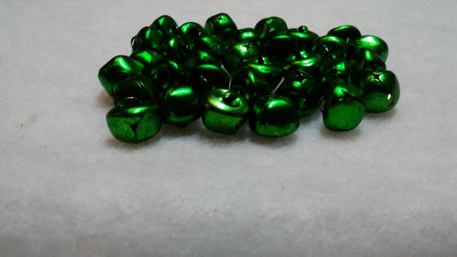 32pc Metal Green Bells, Jingle Bells, Christmas Bells, Christmas ...