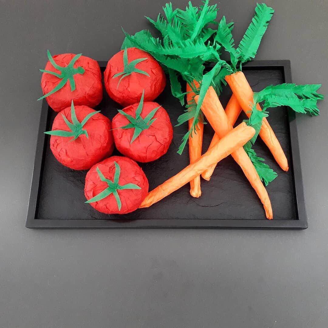 My Little Dinette Paper Vegetables. - Etsy