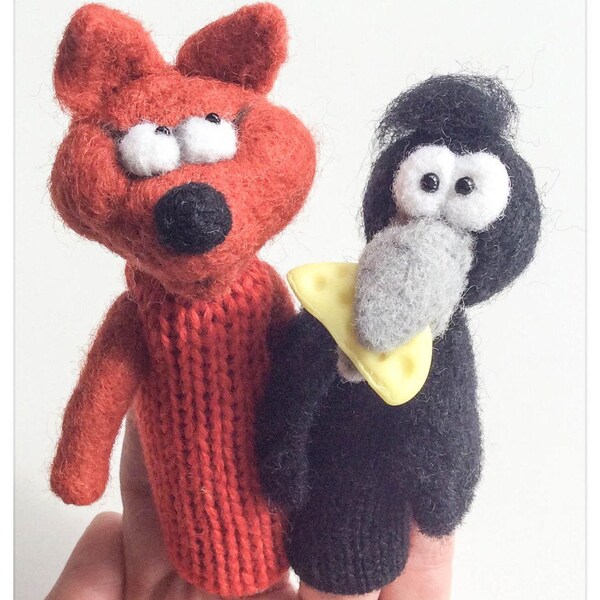 Fox and Crow - Etsy