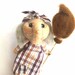 Witch Baba-yaga Finger Wool Puppet. - Etsy