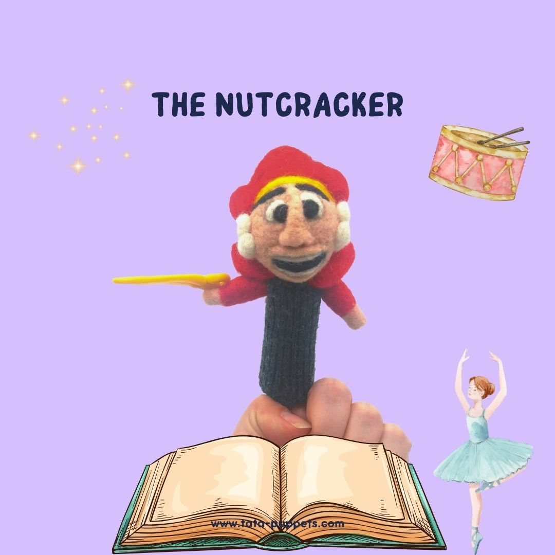 Finger Wool Puppet the Nutcracker. - Etsy