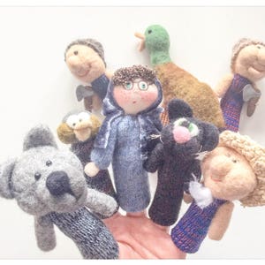 Peter and the Wolf Puppets - Etsy