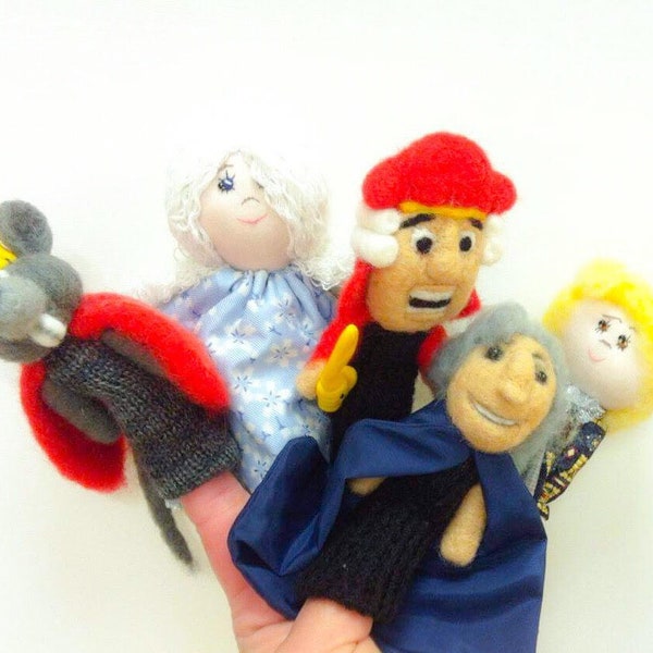 Nutcracker Finger Puppets - Etsy