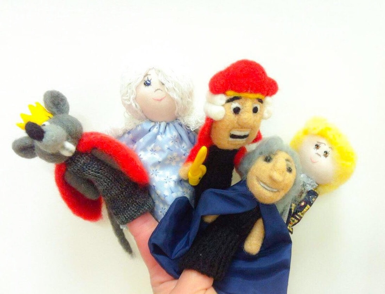 Finger Wool Puppets the Nutcracker. - Etsy
