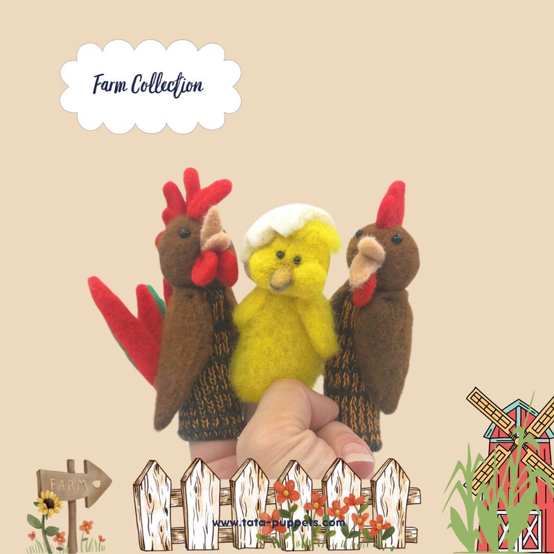 Chicken Puppet - Etsy